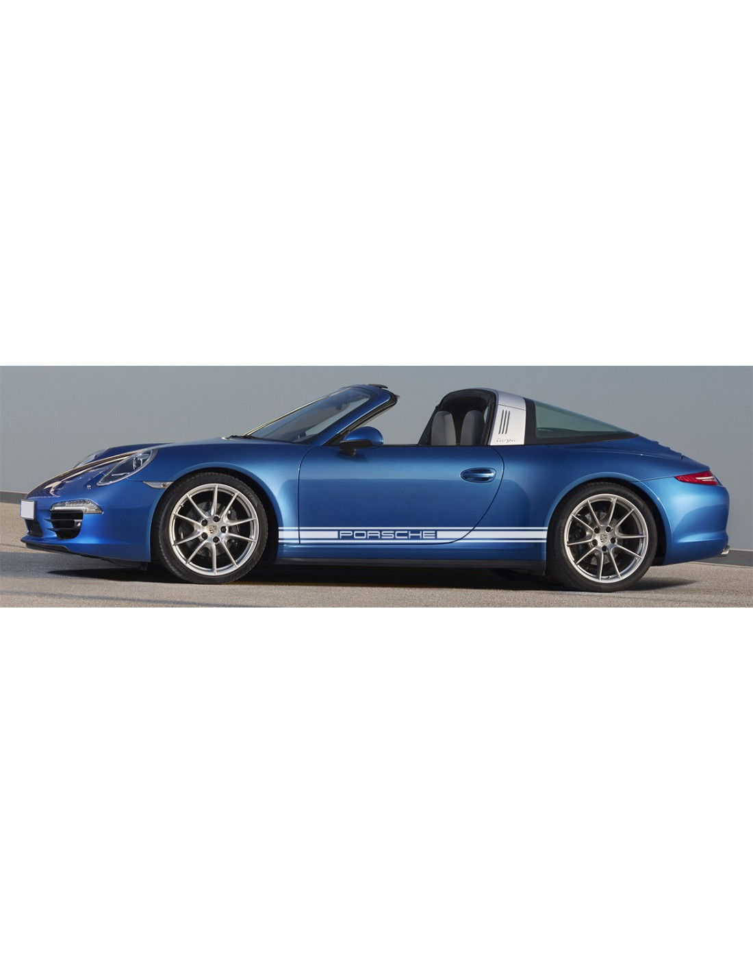 Porsche Door Stripes - High-Quality Customization | Passion Stickers