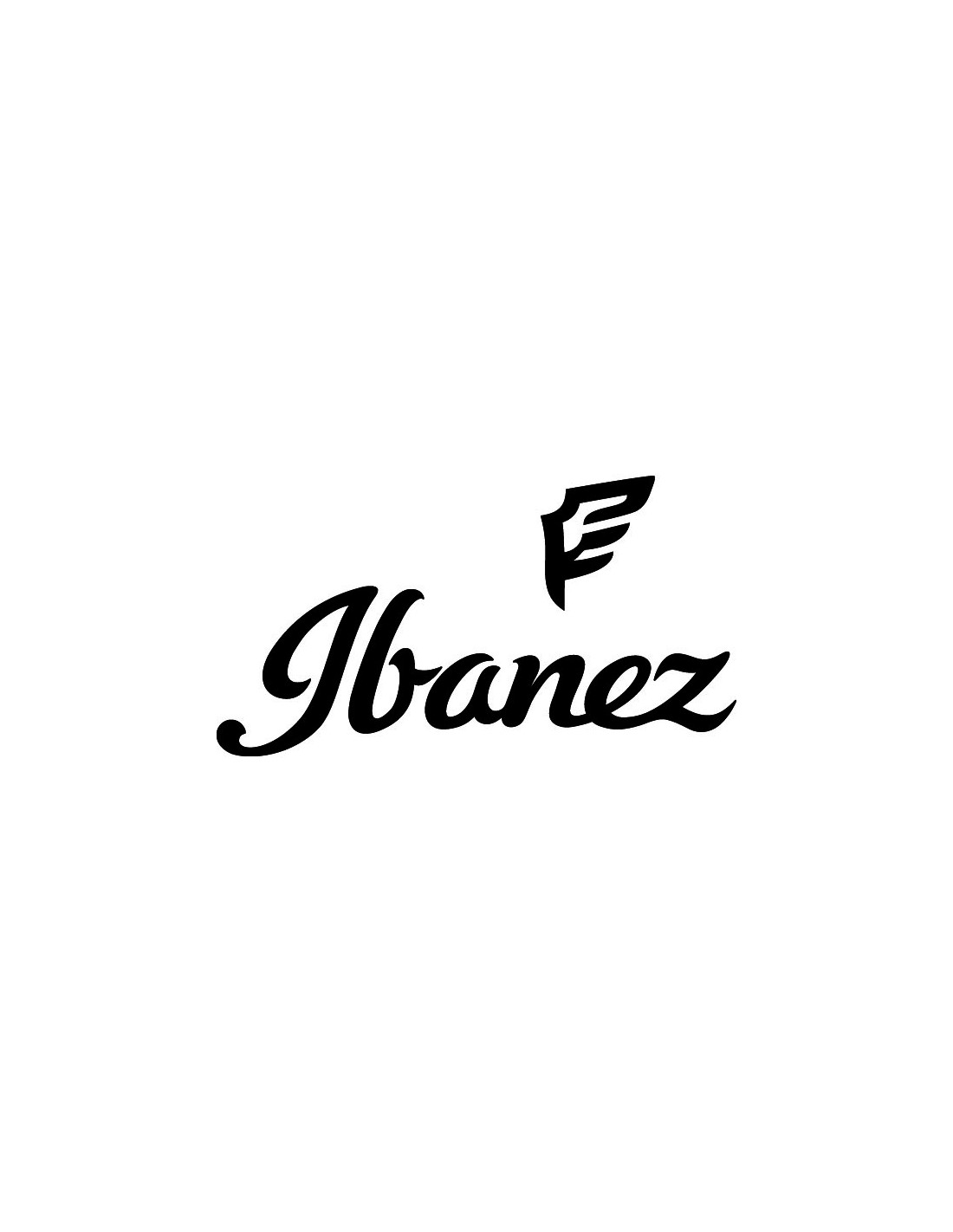 Ibanez Guitar Music Decals Logo - Passion Stickers