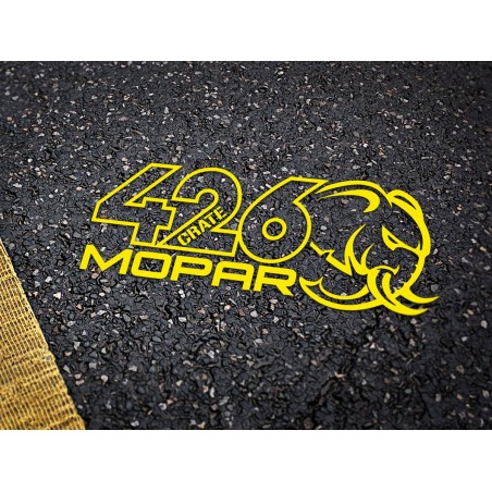 1000HP Hellephant 426 Supercharged Hemi Decal Logo - Passion Stickers