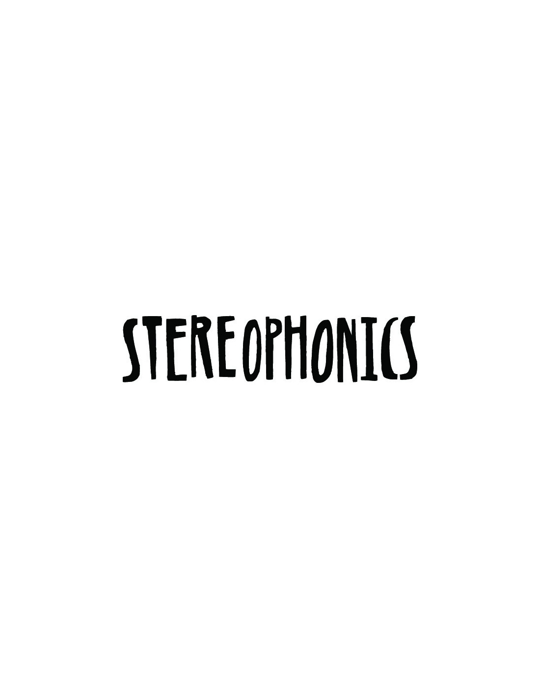 Stereophonics Rock Logo, Music Band Decals - Passion Stickers