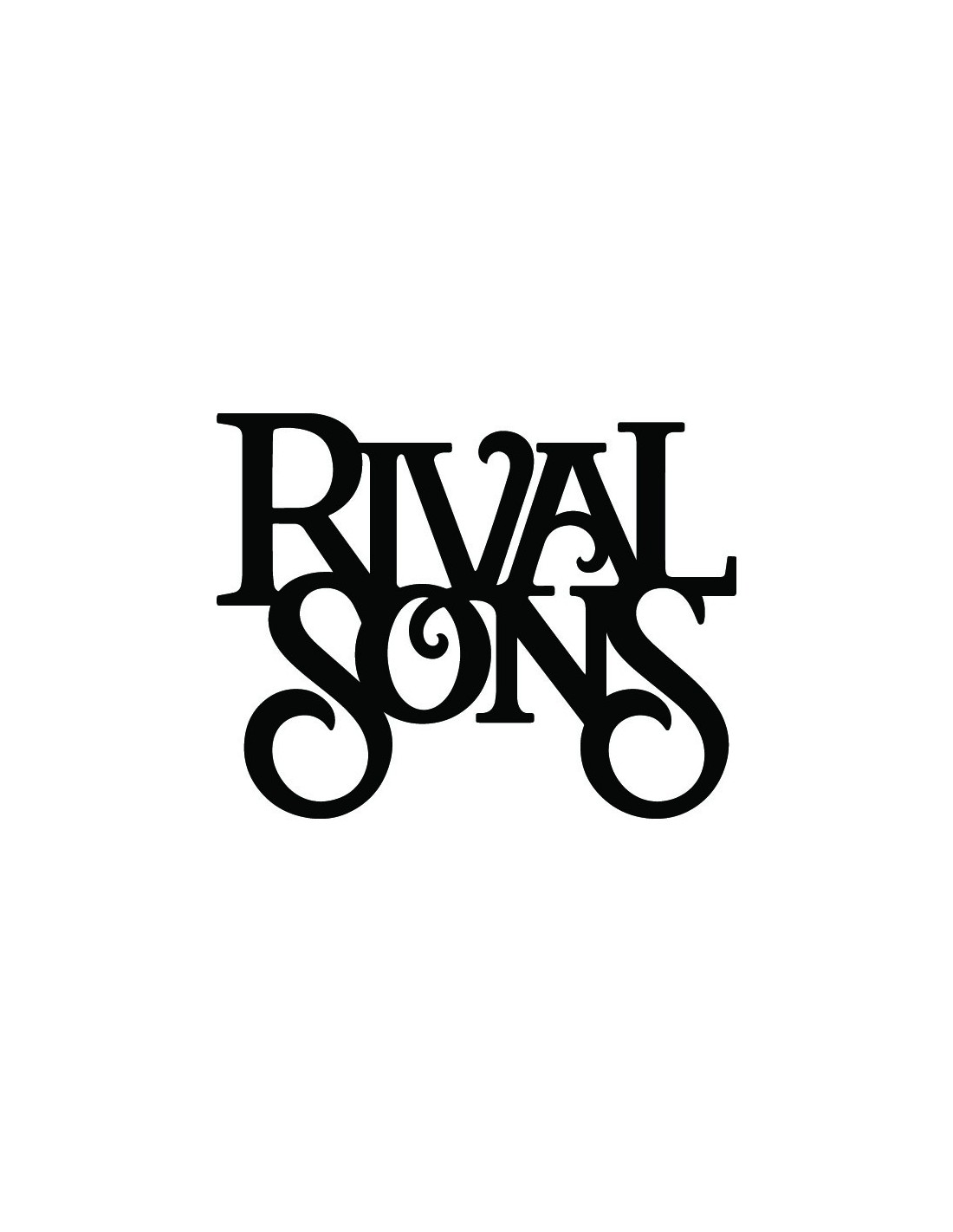 Rival Sons Logo, Music Band Decals - Passion Stickers