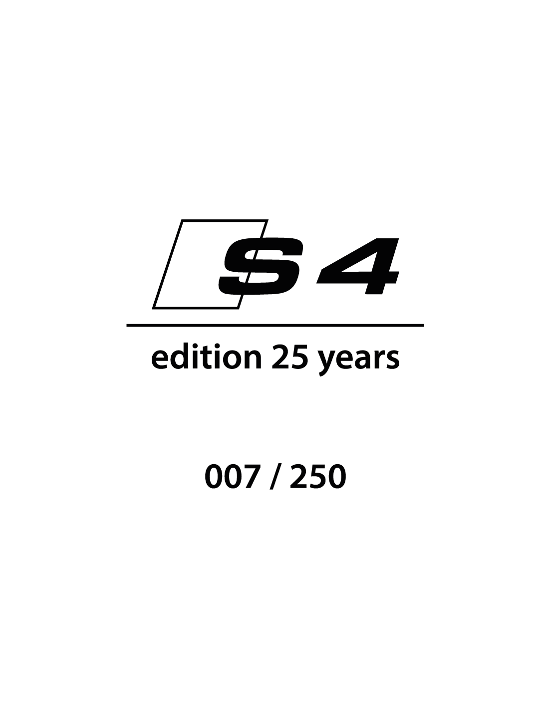Sticker audi S4 Mr SIMON v2